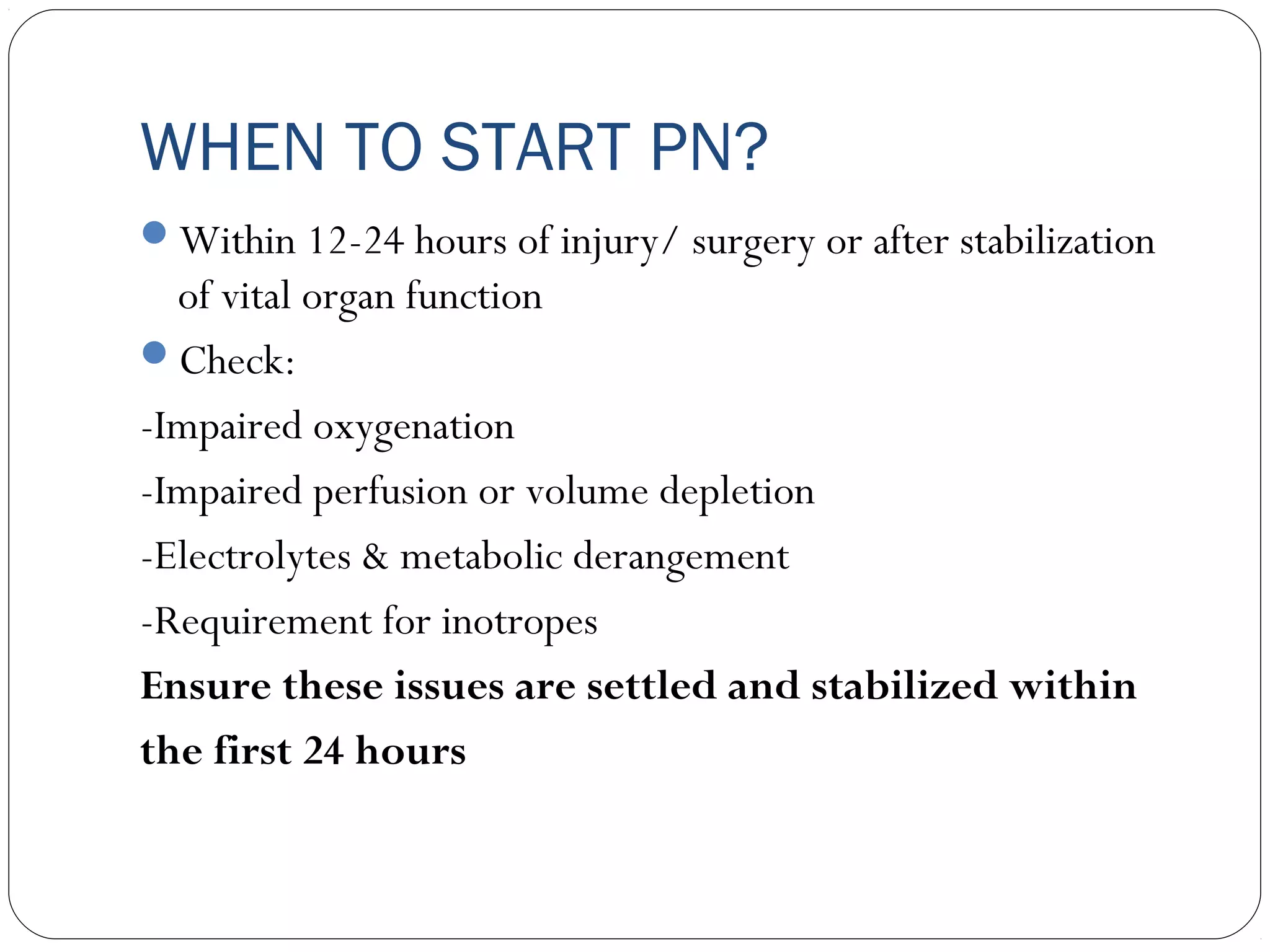 Pediatric Parenteral Nutrition | PPT