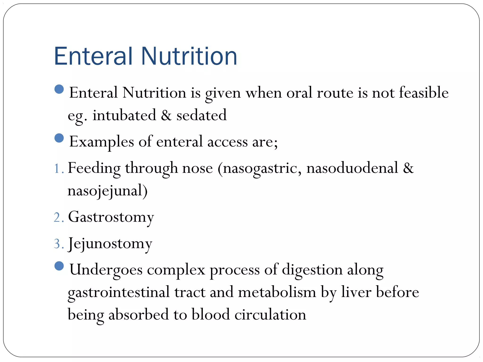 Pediatric Parenteral Nutrition | PPT