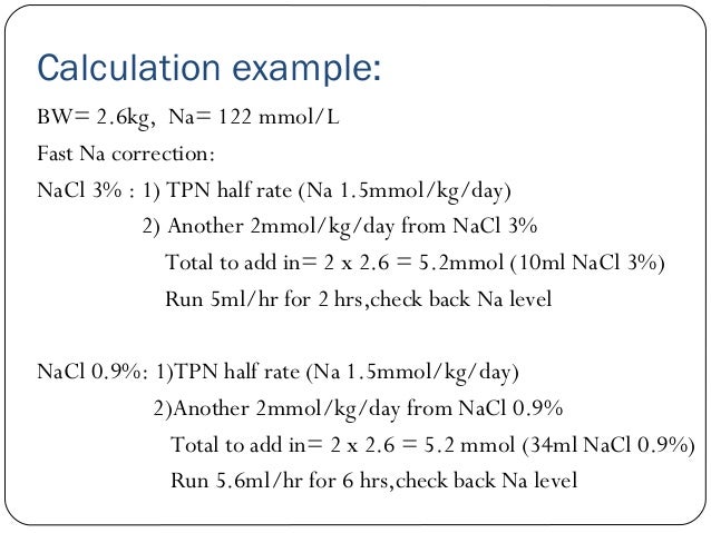 Pediatric Parenteral Nutrition