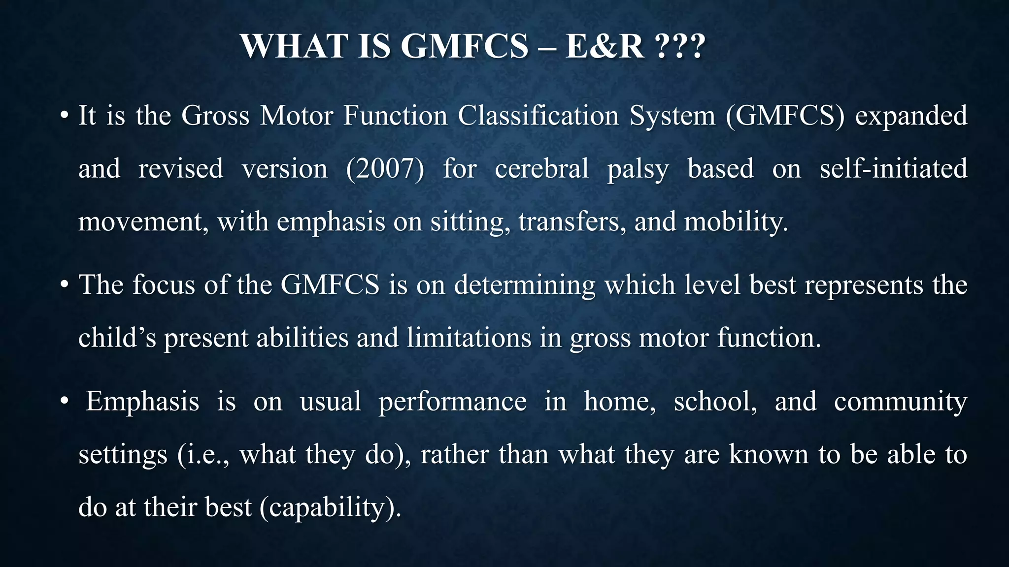 GMFM and GMFCS .pptx