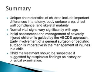 Paeds trauma dayang | PPT