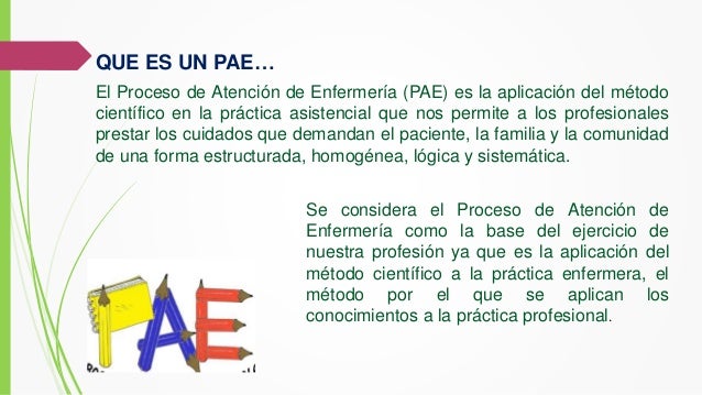 proceso atención enfermero