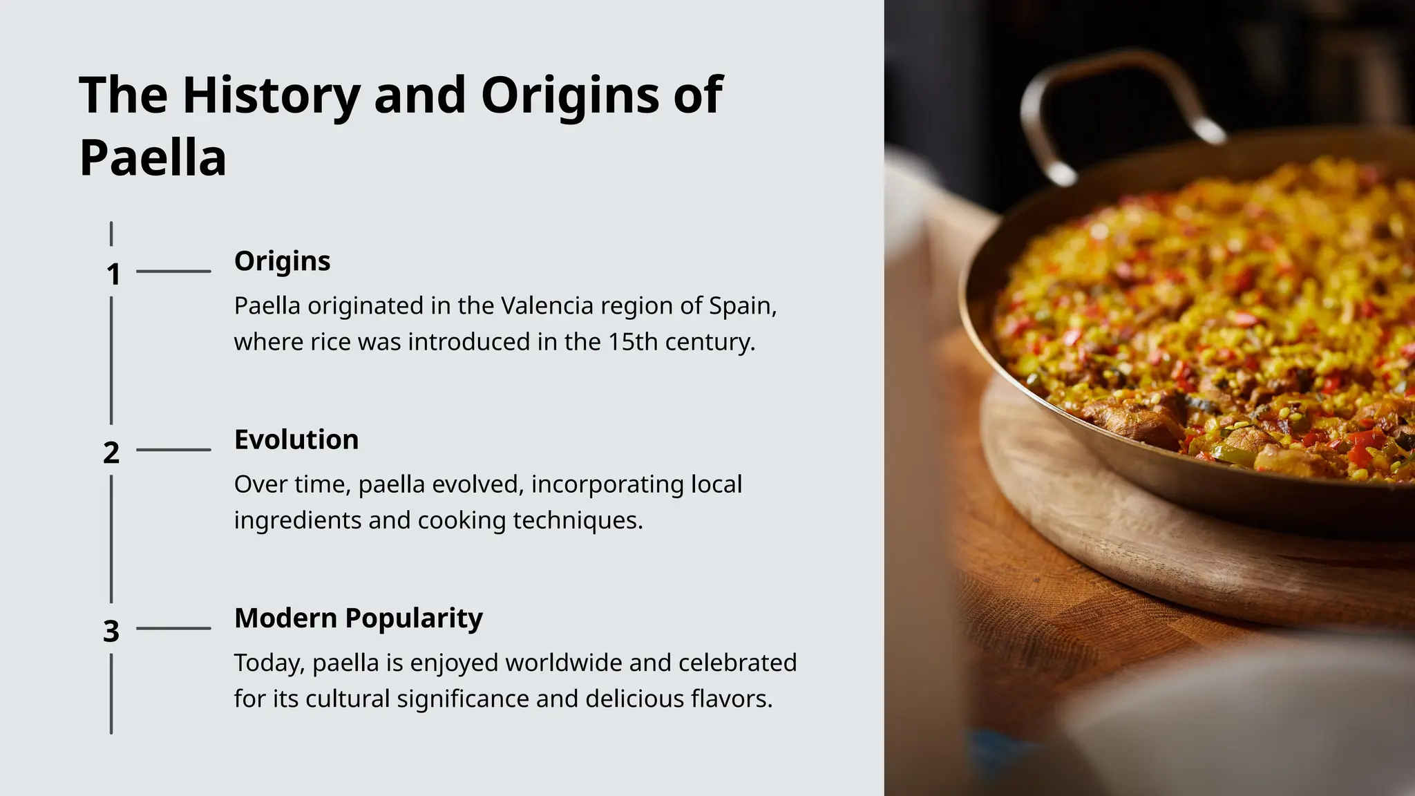 Paella: A Spanish Culinary Tradition | PPTX