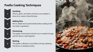 Paella: A Spanish Culinary Tradition | PPTX