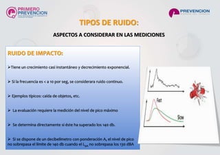 Protocolo HO - ruido - iluminación | PPTX