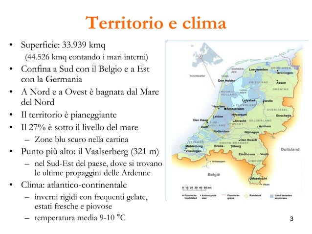 Nicolò Esposito presenta: La Geografia dei Paesi Bassi | PDF | Europe ...
