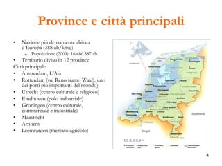 Nicolò Esposito presenta: La Geografia dei Paesi Bassi | PDF