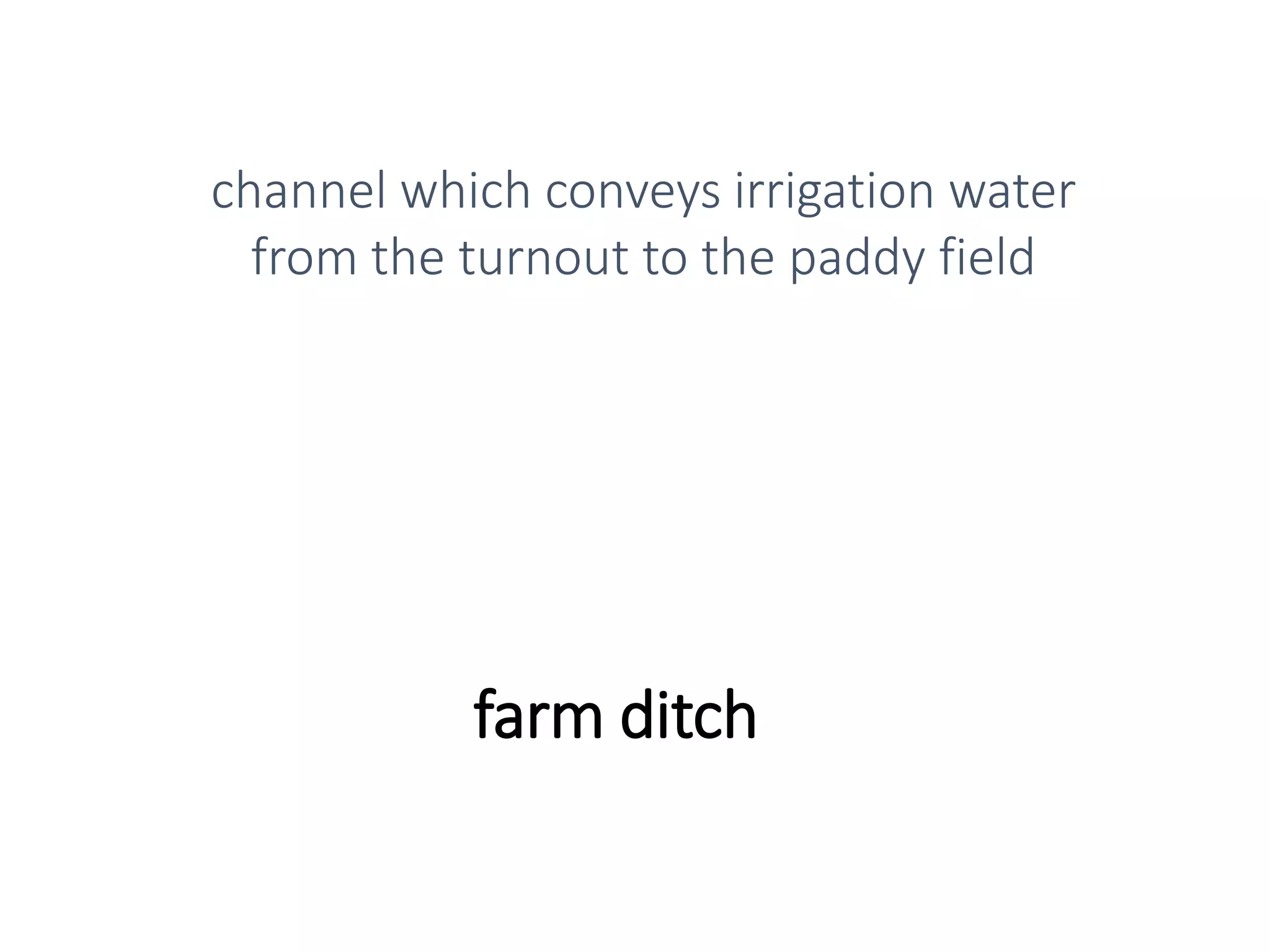 Paes reviewer (irrigation structure) | PPTX