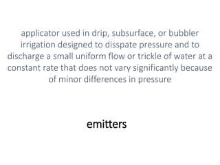 Paes reviewer (irrigation structure) | PPTX