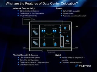 Paetec Data Center Colocation Presentation | PPT