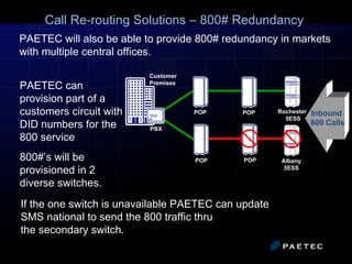 PAETEC Disaster Recovery & Business Continuity Solutions | PPT