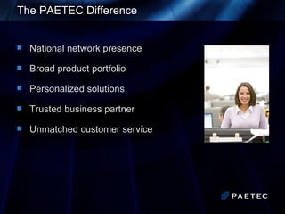 PAETEC Overview | PPT