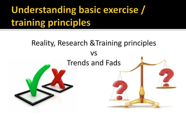 Physical Activity and Exercise: From Fads and Trends to Reality and ...