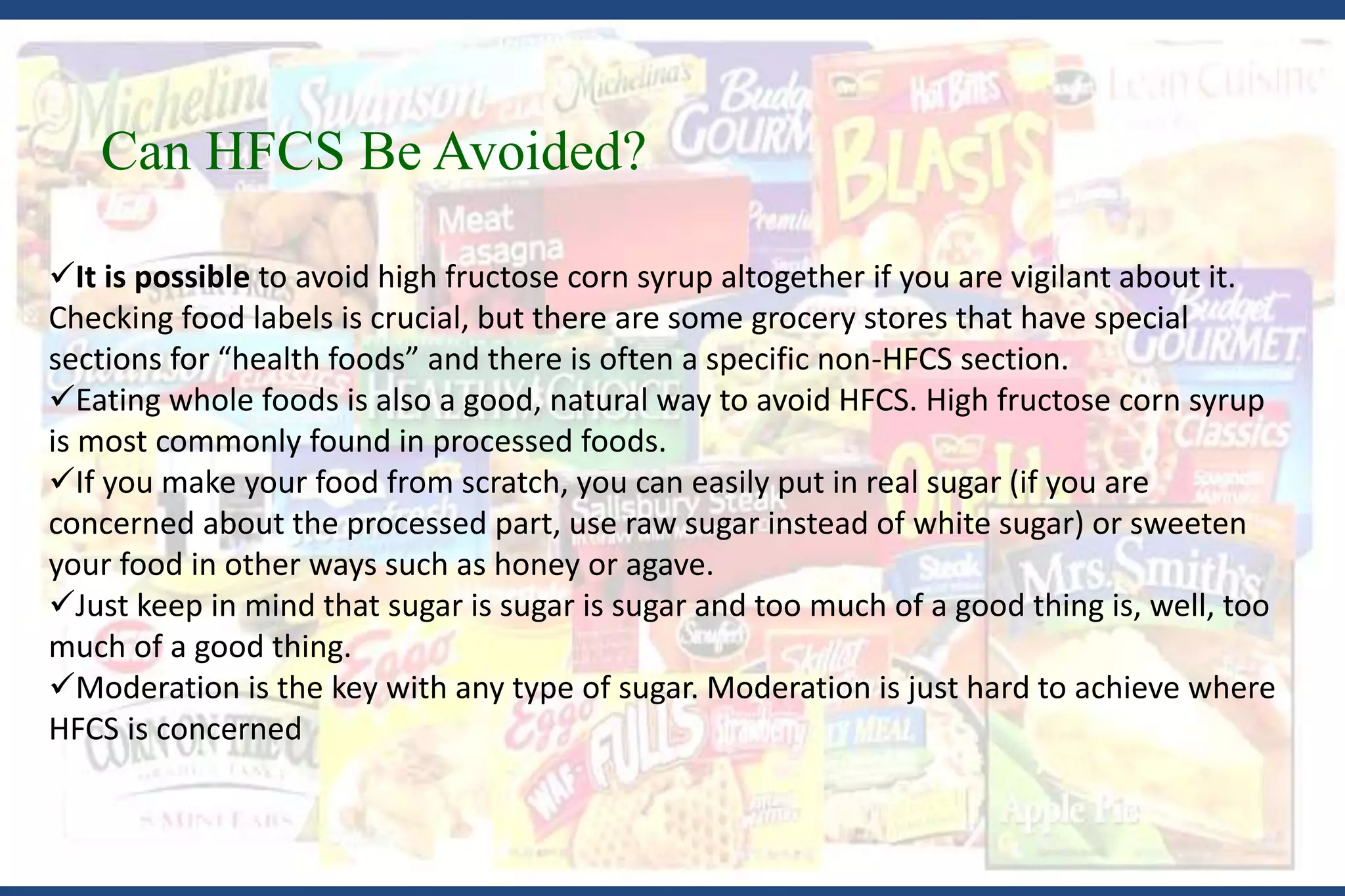 PROS and CONS: CORN SYRUP | PPTX