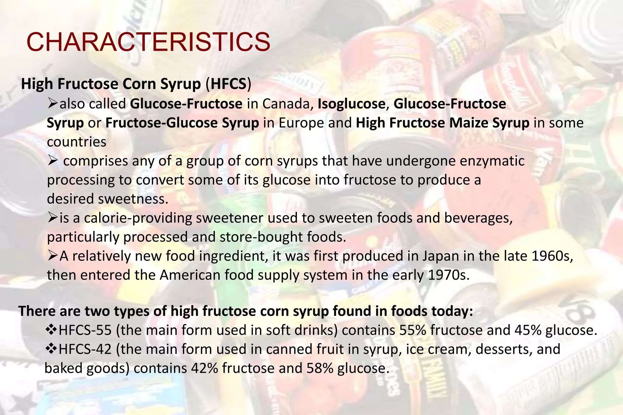 PROS and CONS: CORN SYRUP | PPTX