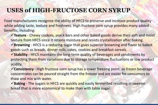 PROS and CONS: CORN SYRUP | PPTX