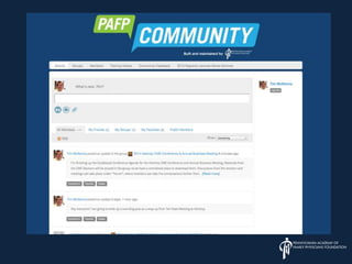 Pafp community slides | PPT
