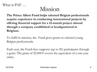 Paf Presentation Light | PPT