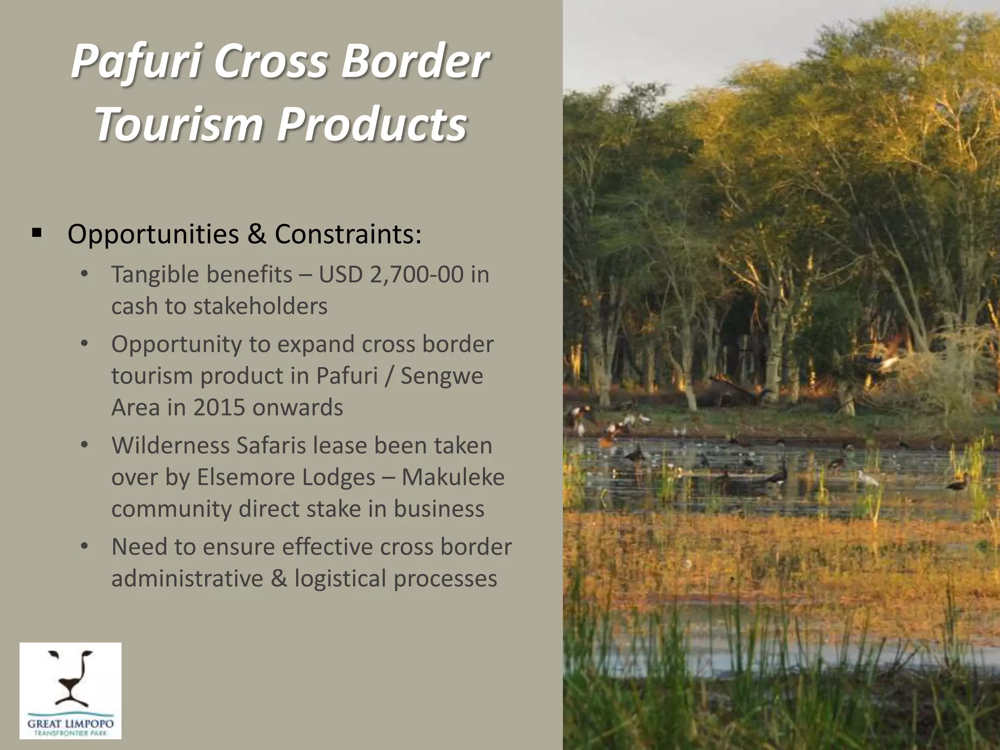 Pafuri cross border trail, Piet Theron & Lamson Maluleke | PPTX