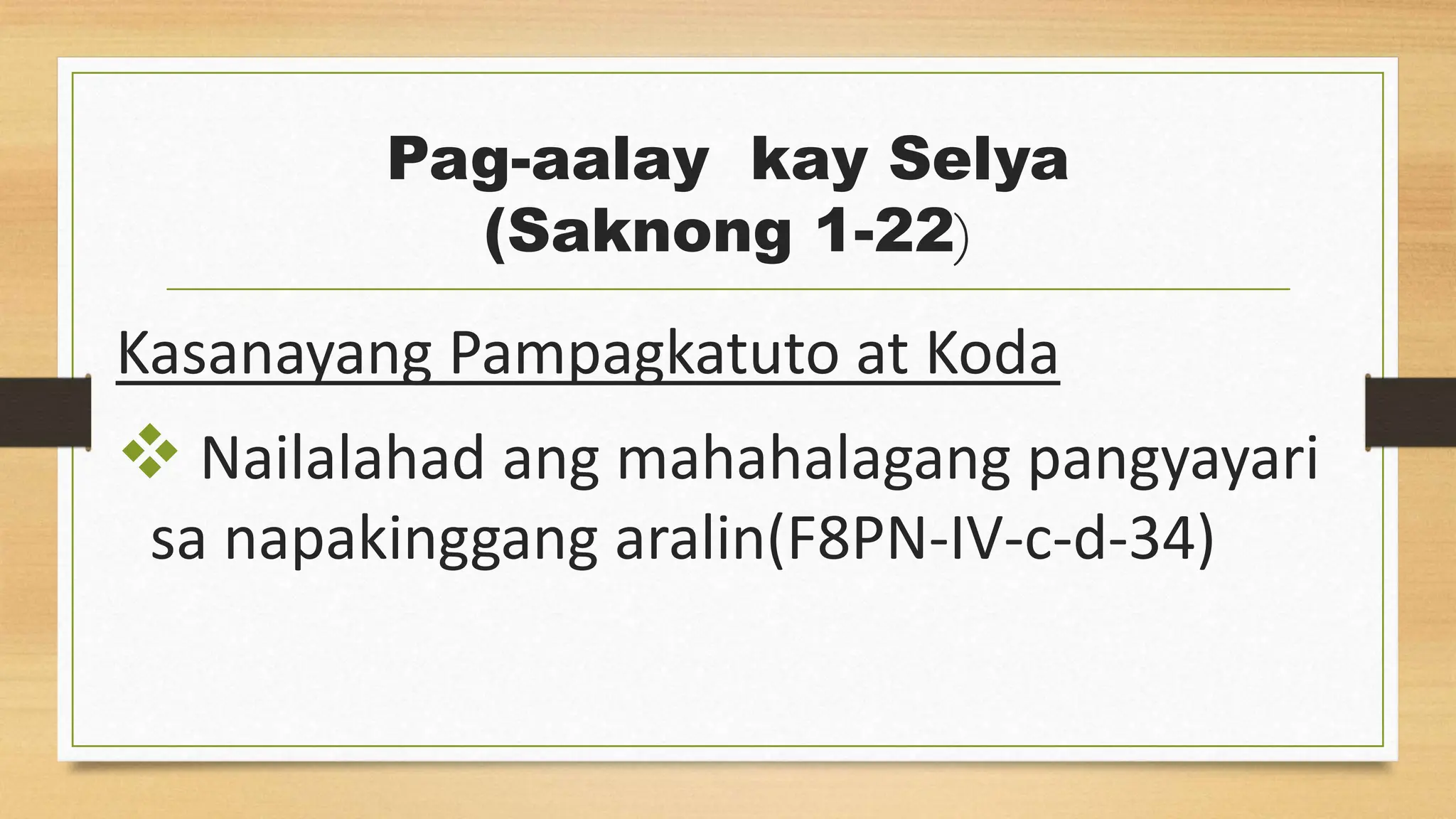 Pag-aalay kay Selya.pptx