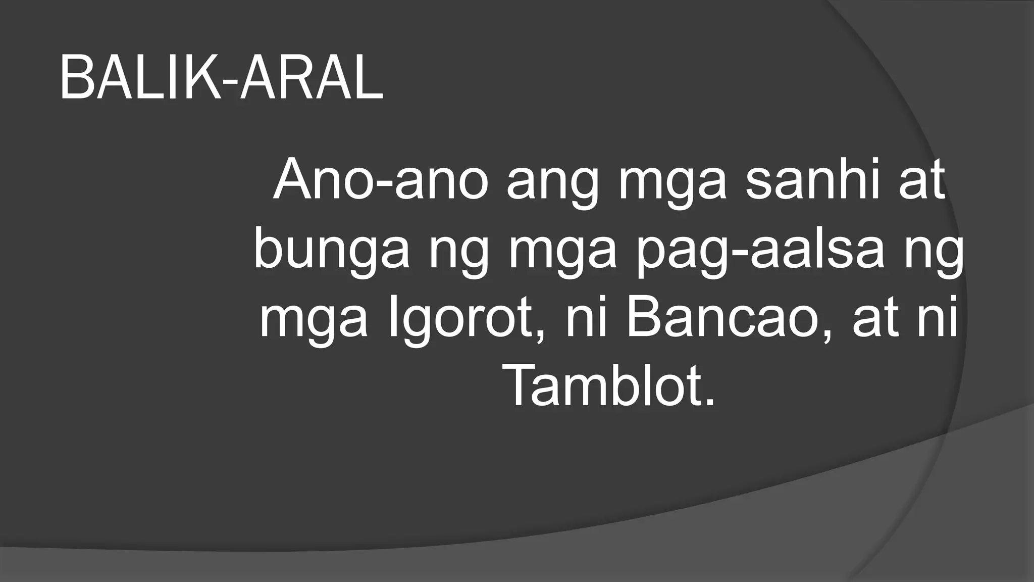 Araling Panlipunan 5 - Pag-aalsang Panrelihiyon | PPTX