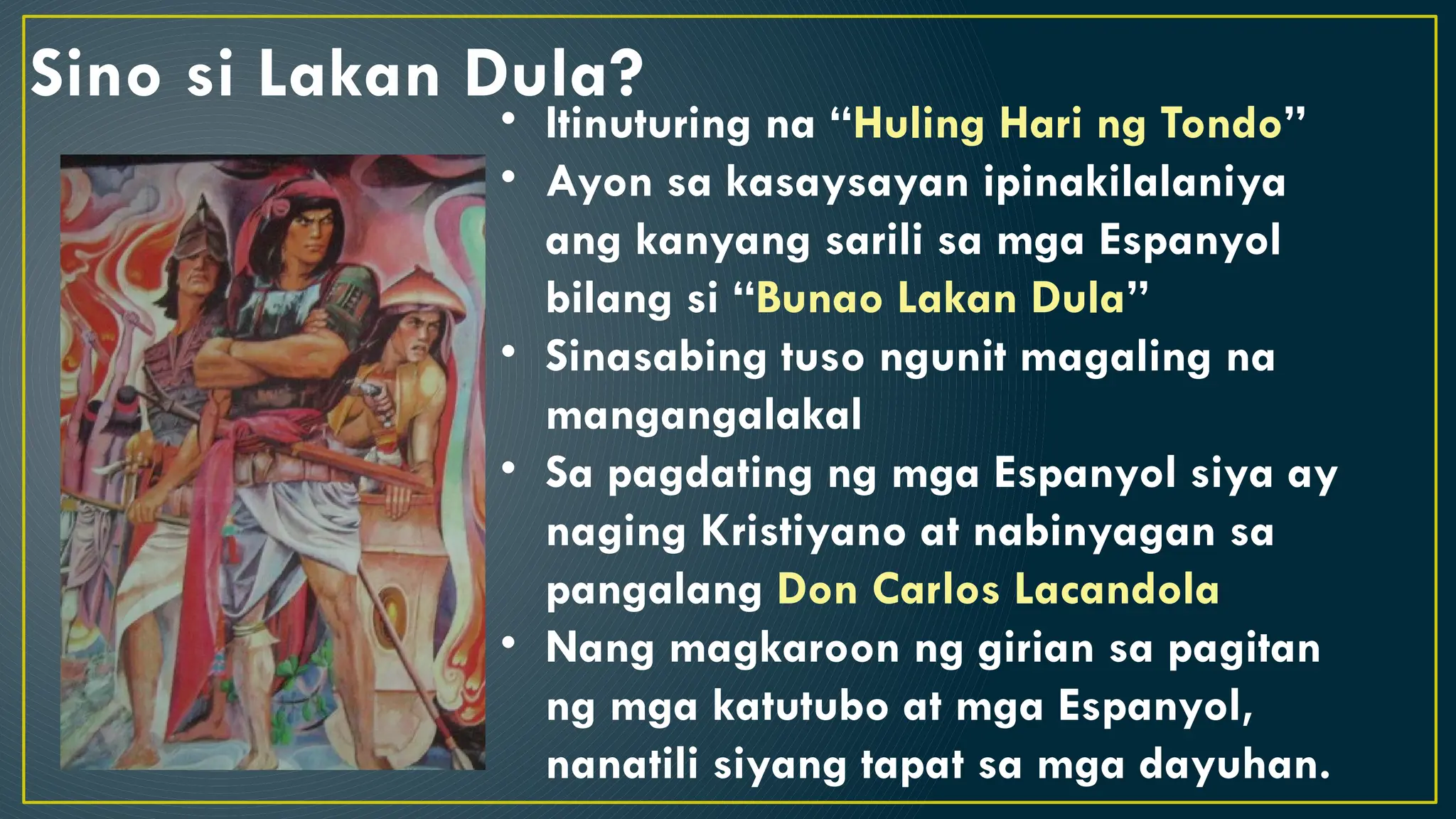 Pag-aalsa ni Lakandula Araling Panlipunan | PPTX