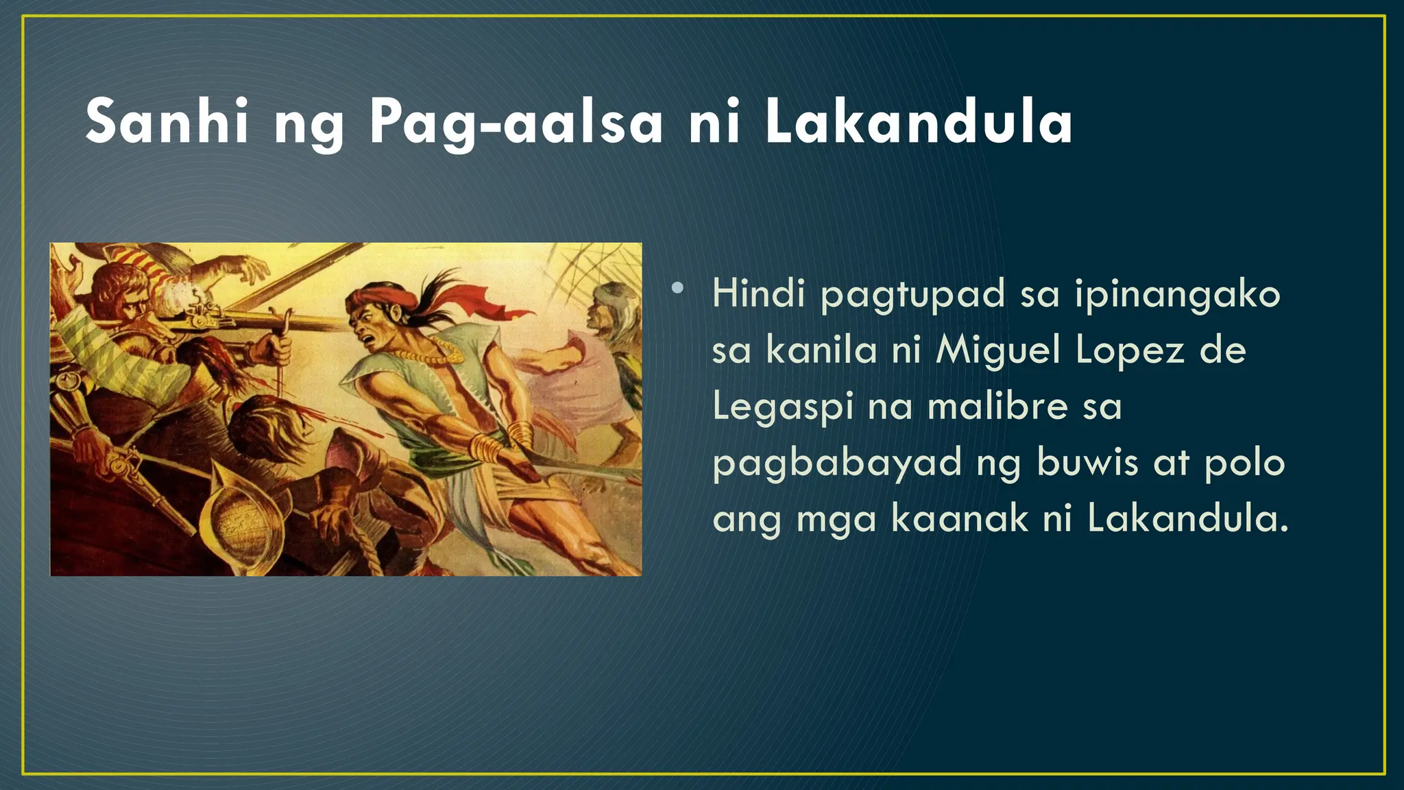 Pag-aalsa ni Lakandula Araling Panlipunan | PPTX