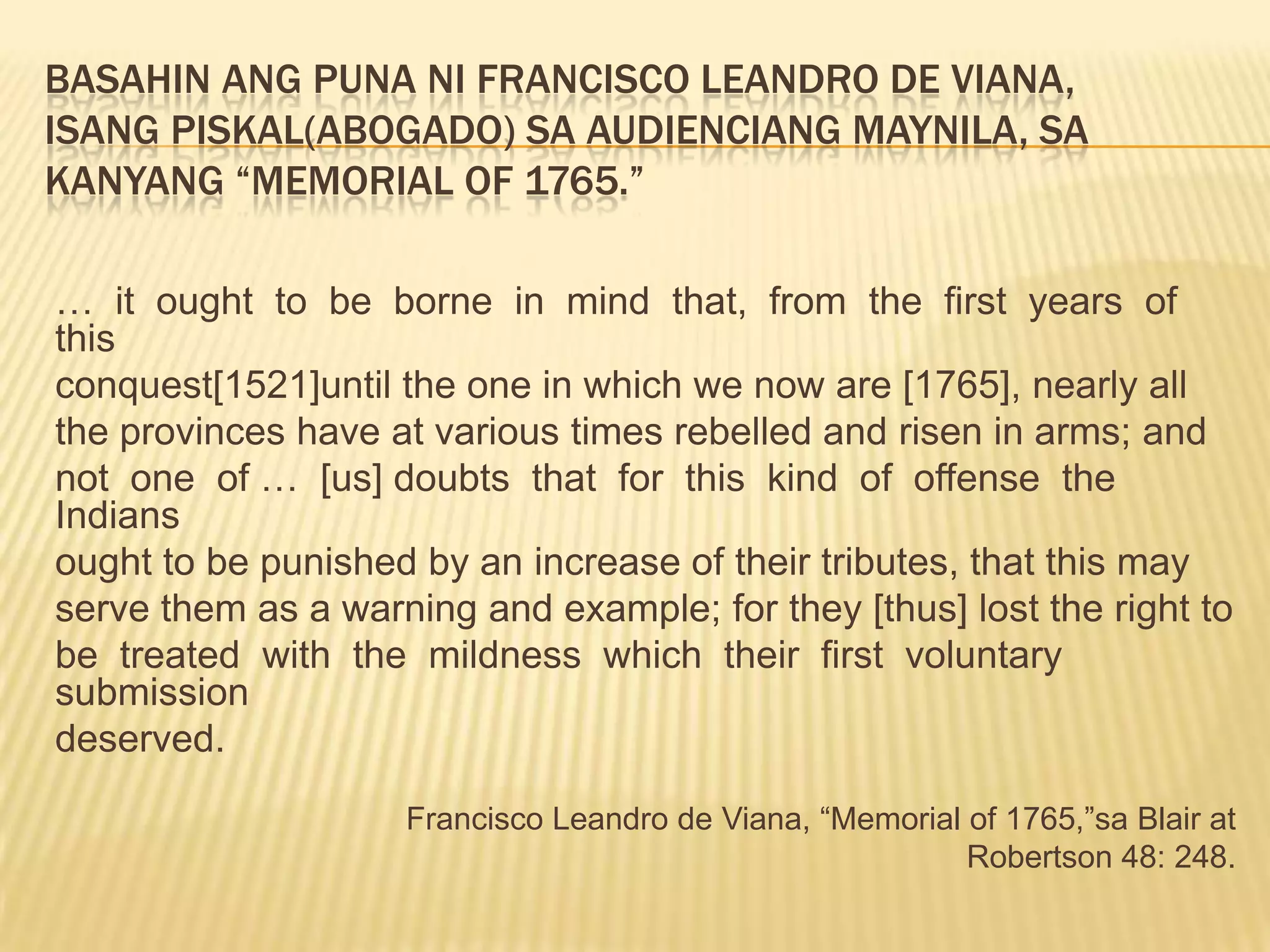 Pag aalsa ni tamblot, 1621-1622 | PPTX