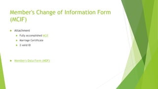 Pag-Ibig, PhilHealth, and BIR Presentation | PPTX