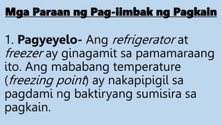 pag-iimbak ng pagkaineppeppeppeppeppeppepp | PPTX