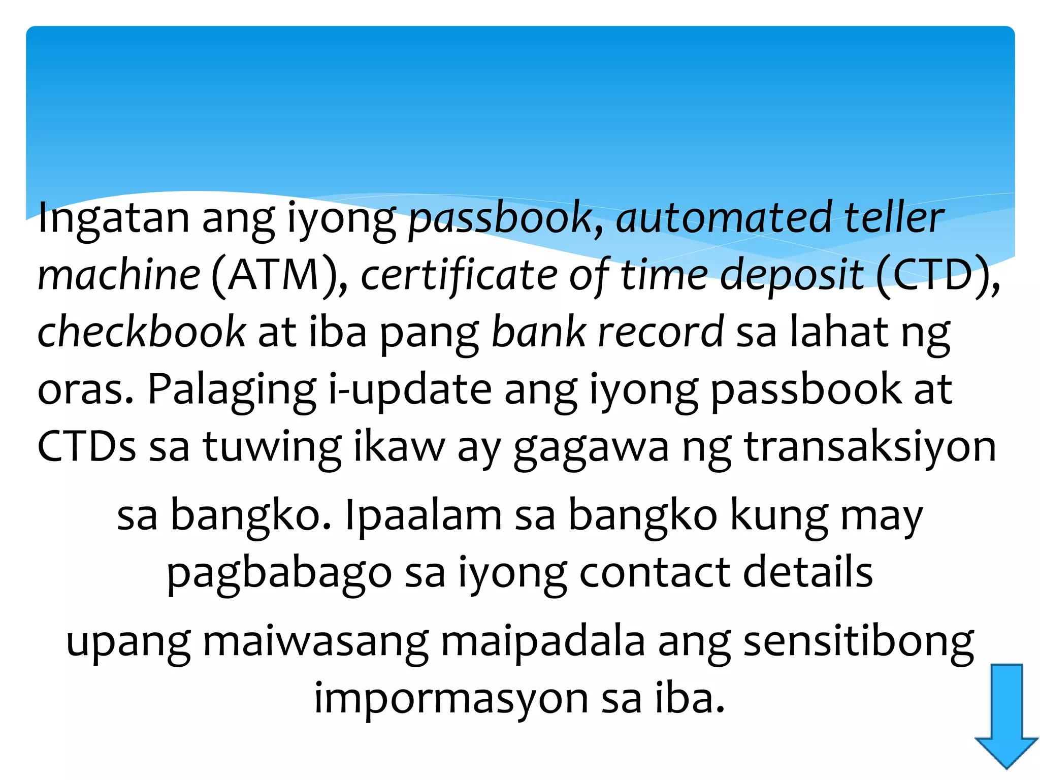 Ugnayan ng Kita, Pagkonsumo at pag-iimpok | PPTX