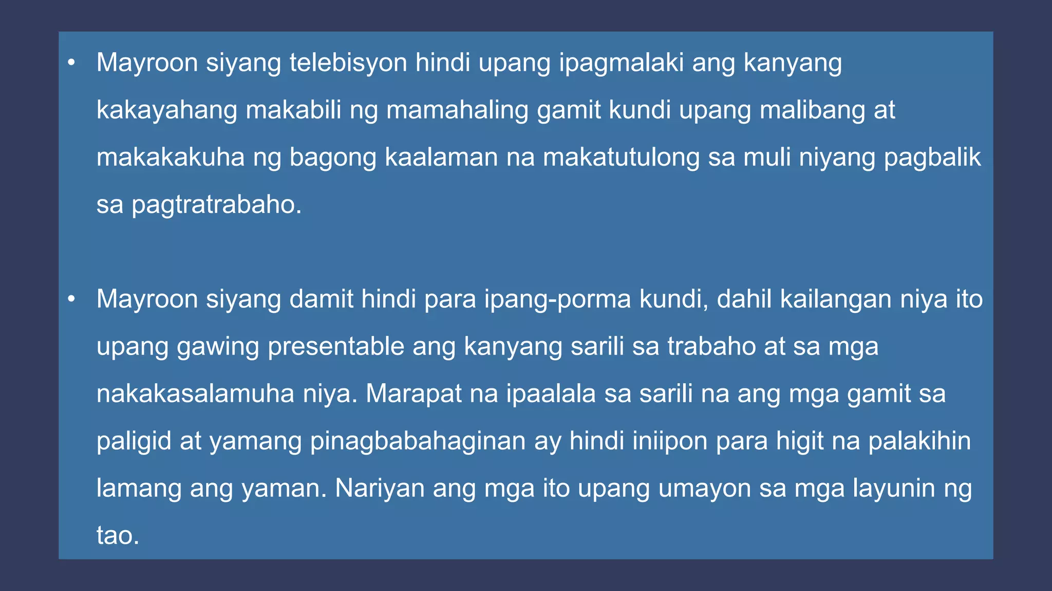 Pag unawa sa Papel ng Lipunang Ekonomiya | PPTX