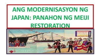 Pag unlad ng nasyonalismo sa japan | PPTX