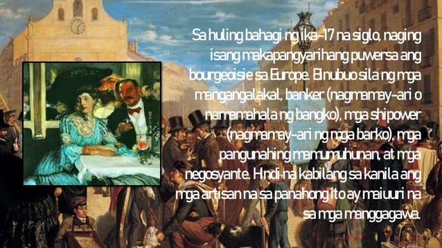 Pag-Usbong Ng Bourgeoisie Grade 8 Apan S | PPTX