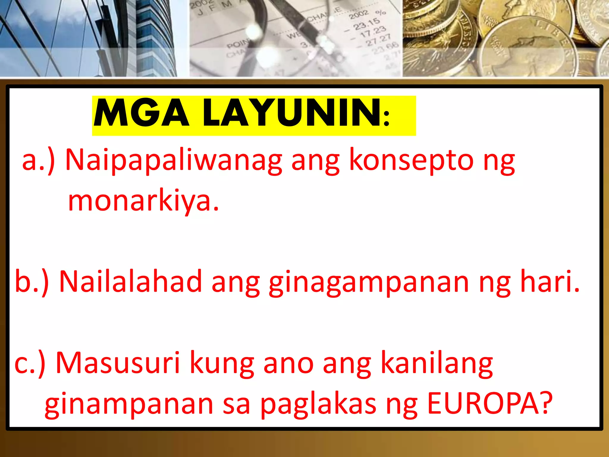 Pagtatatag ng National Monarchy | PPTX