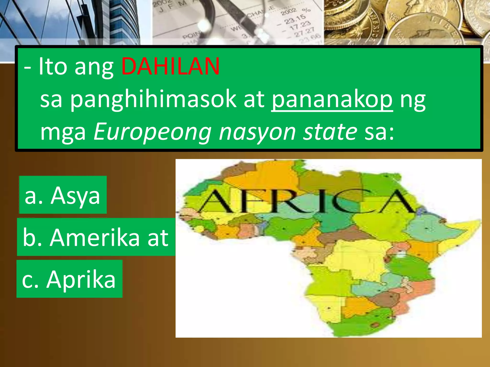 Pag usbong ng Nation State | PPTX