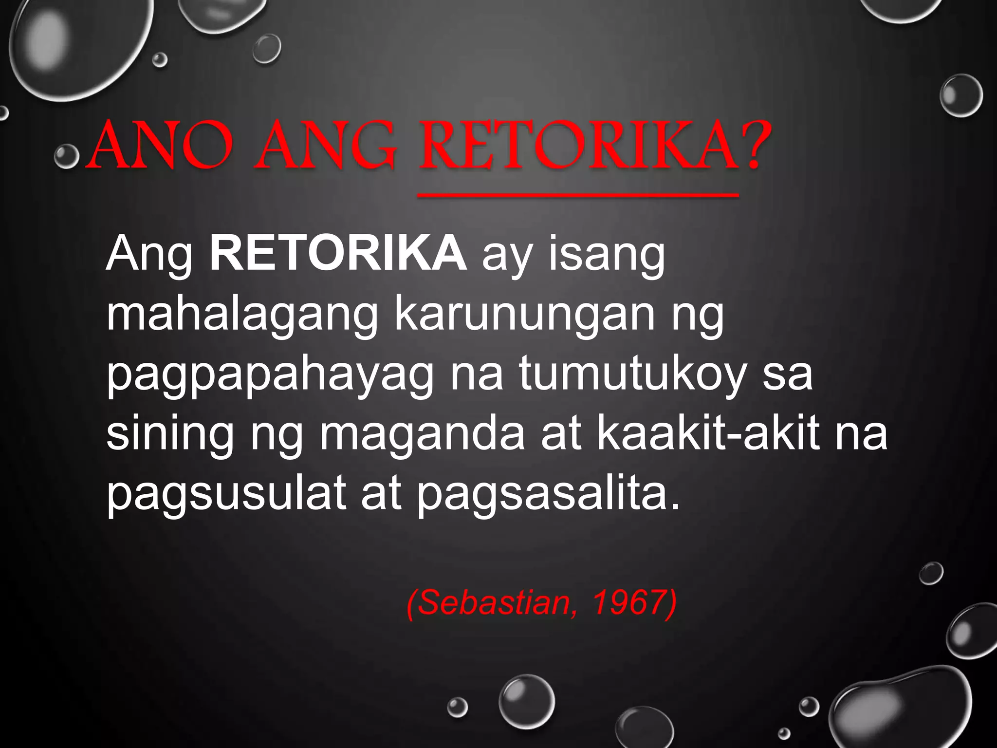 Retorika | PPTX