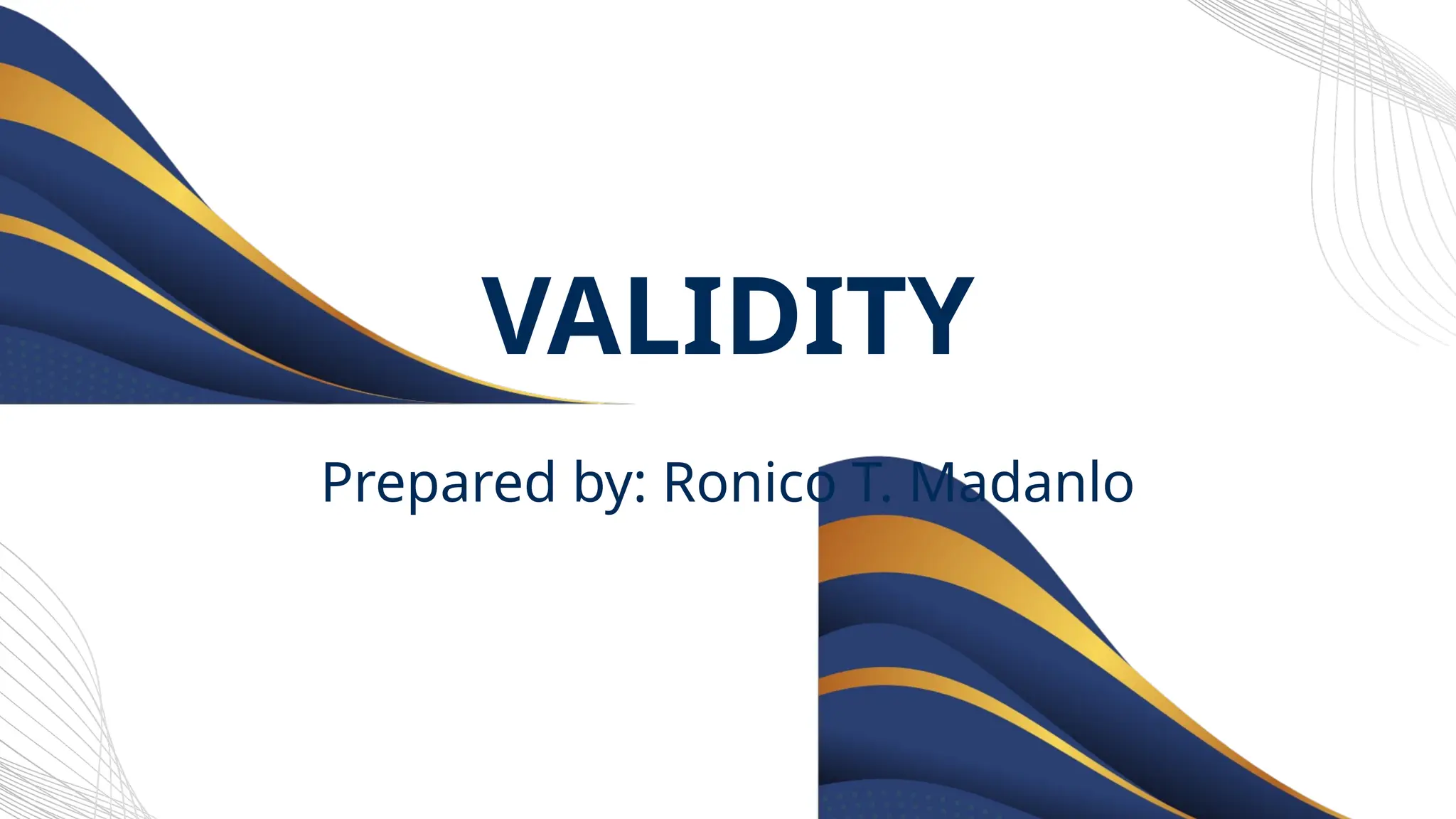 VALIDITY AS PRINCIPLE OF HIGH QUALITY ASSESMMENT | PPTX