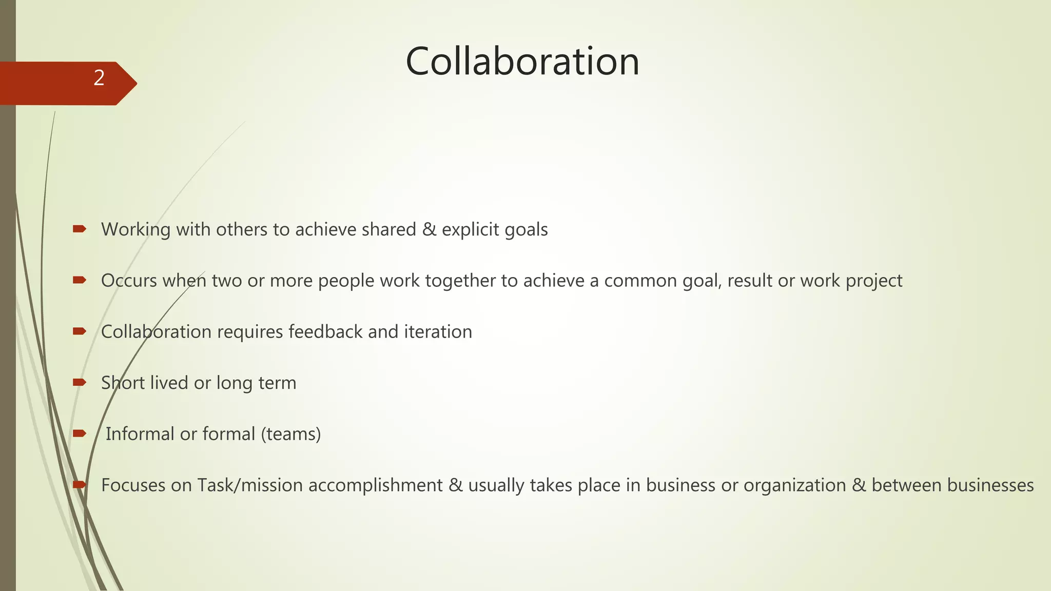 MIS enterprise system for collaboration | PPTX