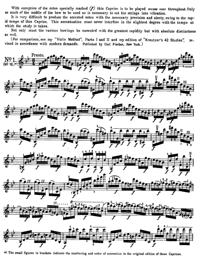 Paganini caprice-16 | PDF | Free Download