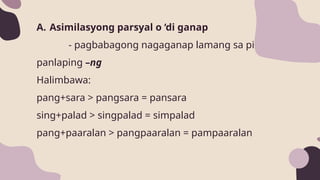 Pagbabagong-Morpoponemiko sa Filipino.pptx