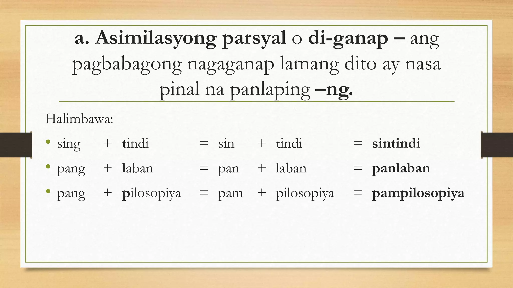 Pagbabagong Morpoponemiko | PPTX