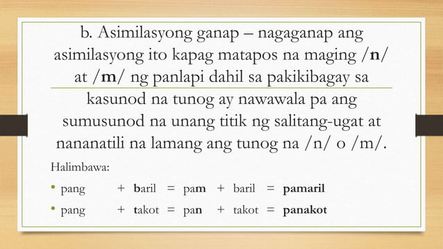 Pagbabagong Morpoponemiko | PPTX