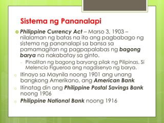 Pagbabago sa panahon ng mga amerikano (1) | PPTX