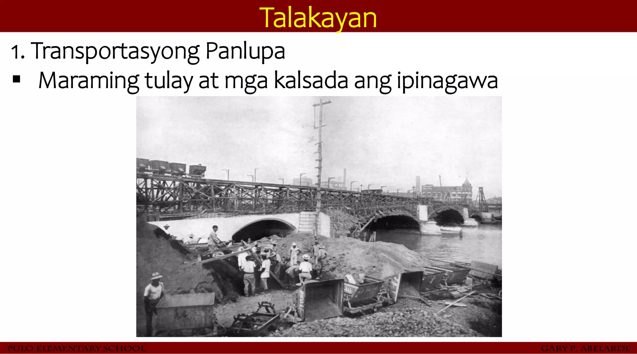 Pagbabago sa Transportasyon at Komunikasyon.pptx