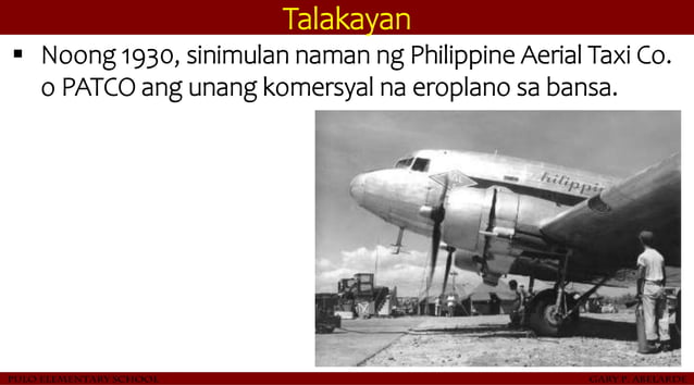 Pagbabago sa Transportasyon at Komunikasyon.pptx