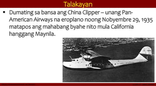 Pagbabago sa Transportasyon at Komunikasyon.pptx