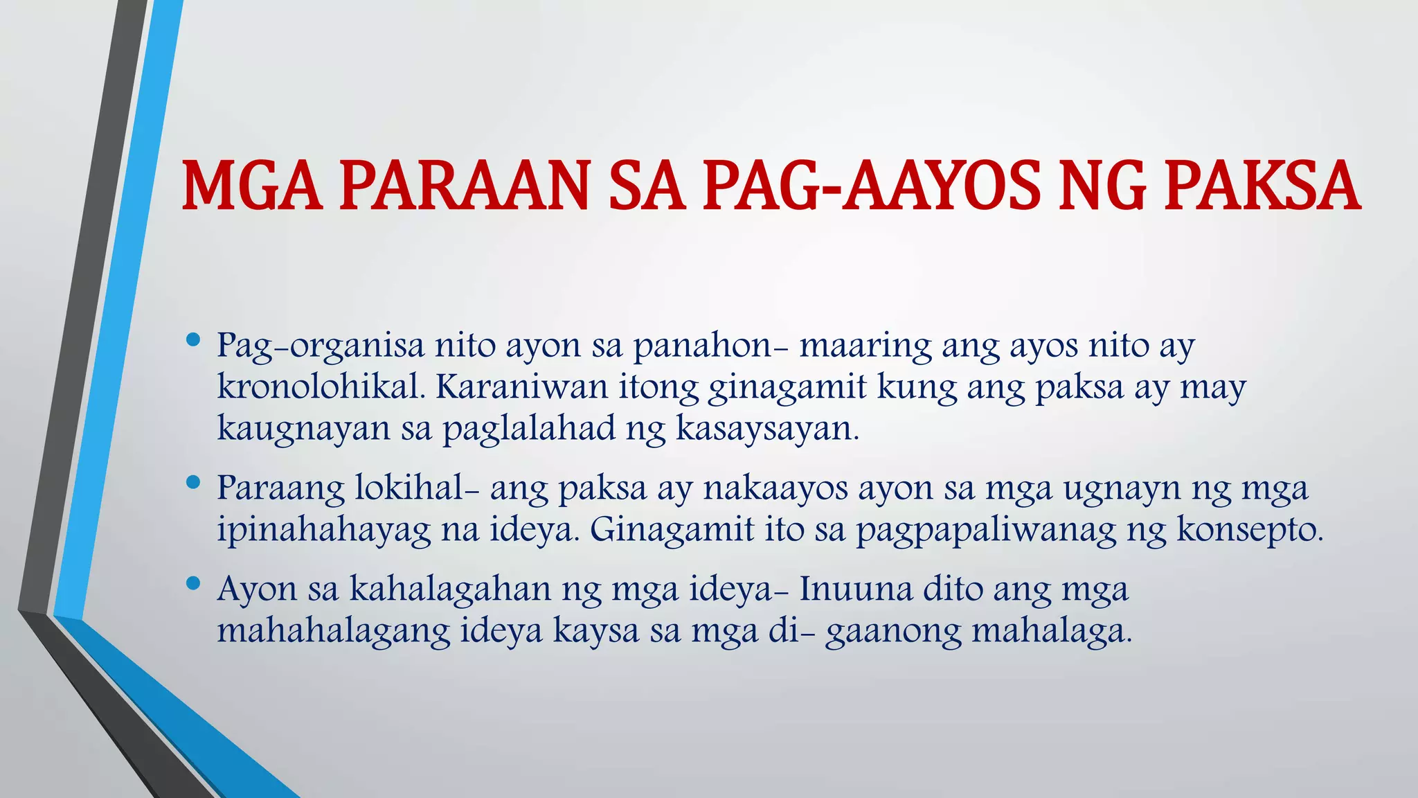 Pagbabalangkas | PPTX