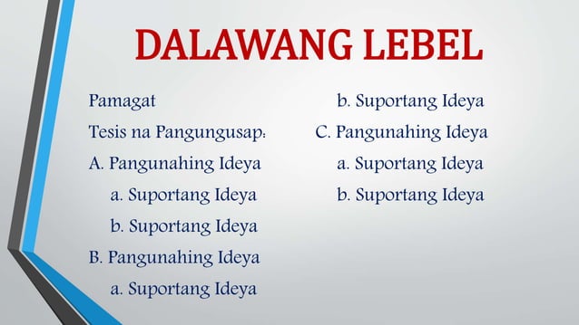 Pagbabalangkas | PPTX