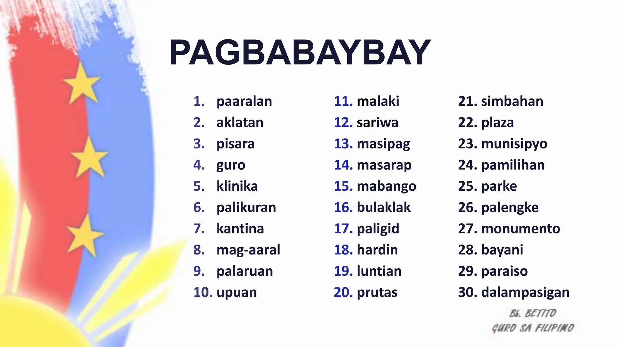 PAGBABAYBAY-PAGPAPANTIG ni Bb. Kimberly E. Betito | PPTX